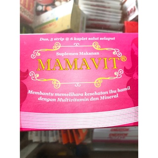 Jual Mamavit Vitamin Ibu Hamil Multivitamin Ibu Hamil Ibu Menyusui ...