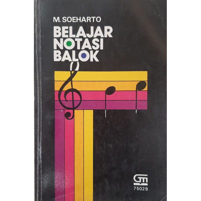 Jual Belajar notasi balok - buku teori musik - buku musik | Shopee ...