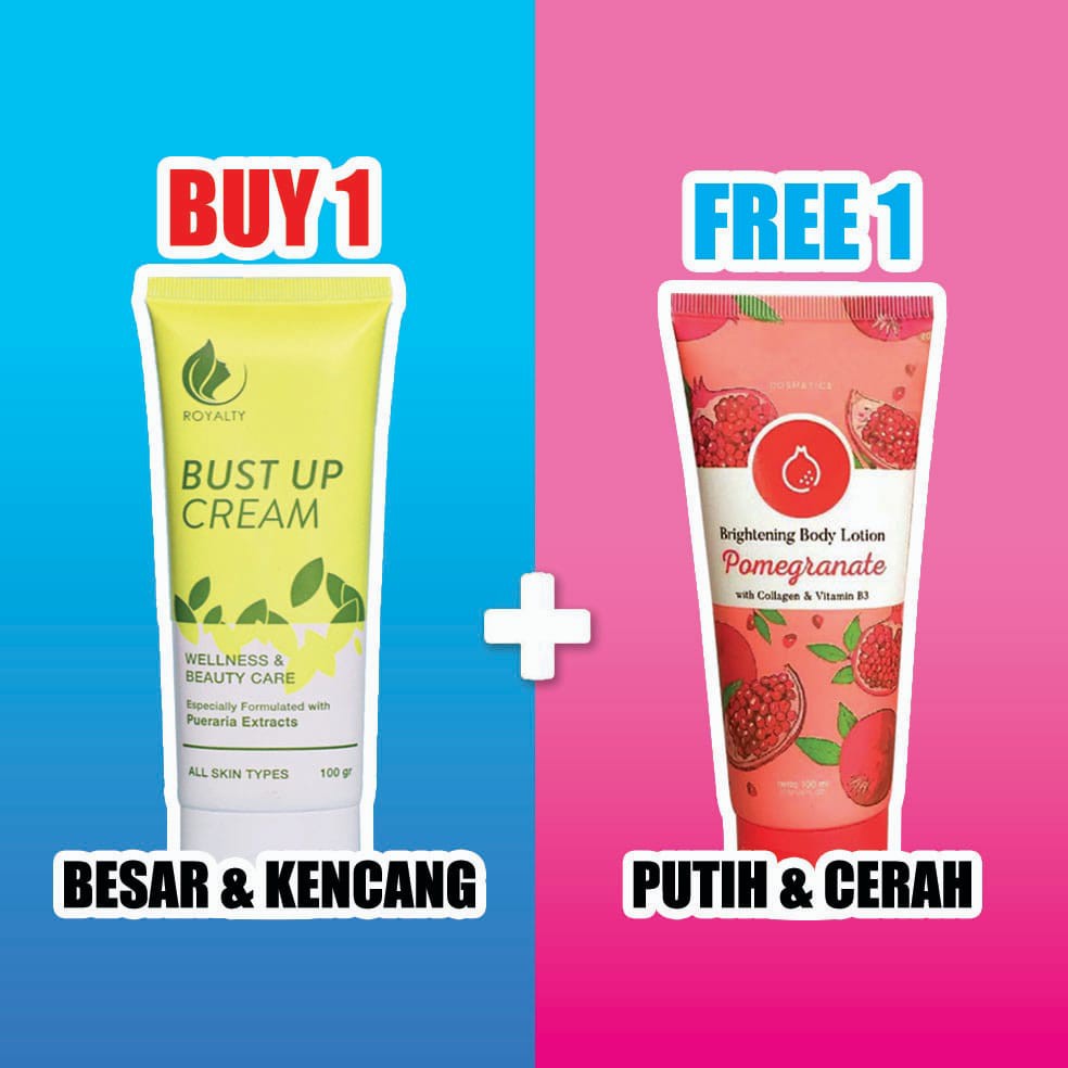 Jual Cream Pembesar Payudara Wanita Hasil Permanen Alami Royalty Bust ...