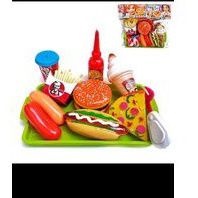 Jual mainanan Masak masakan makanan fast food burger pizza hot dog ...