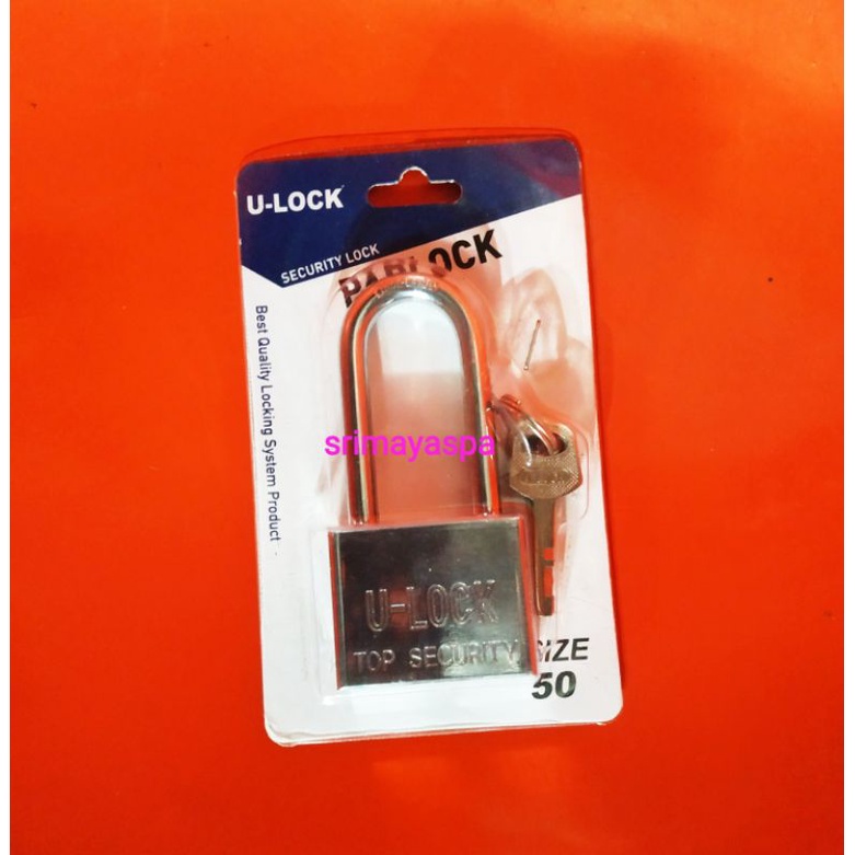 Jual Gembok putih stainless steel 50mm | Shopee Indonesia