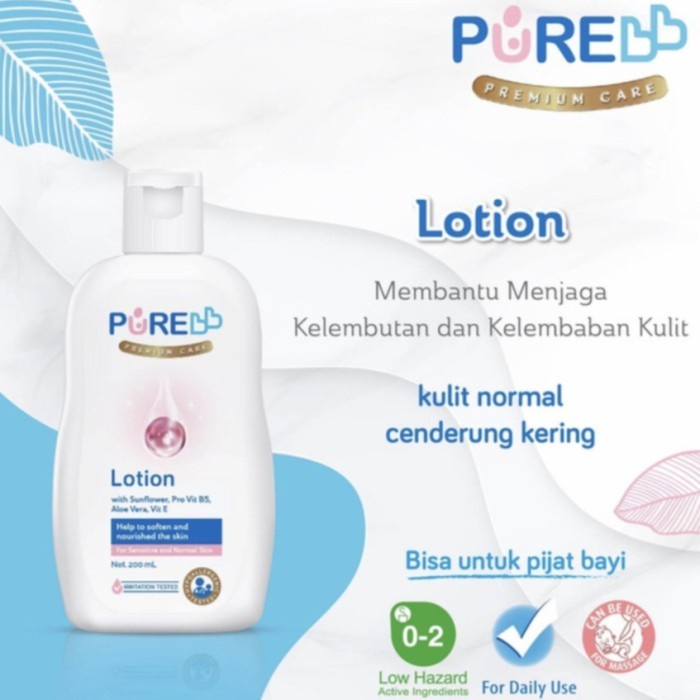 Jual Pure Baby Lotion - 200ml | Shopee Indonesia