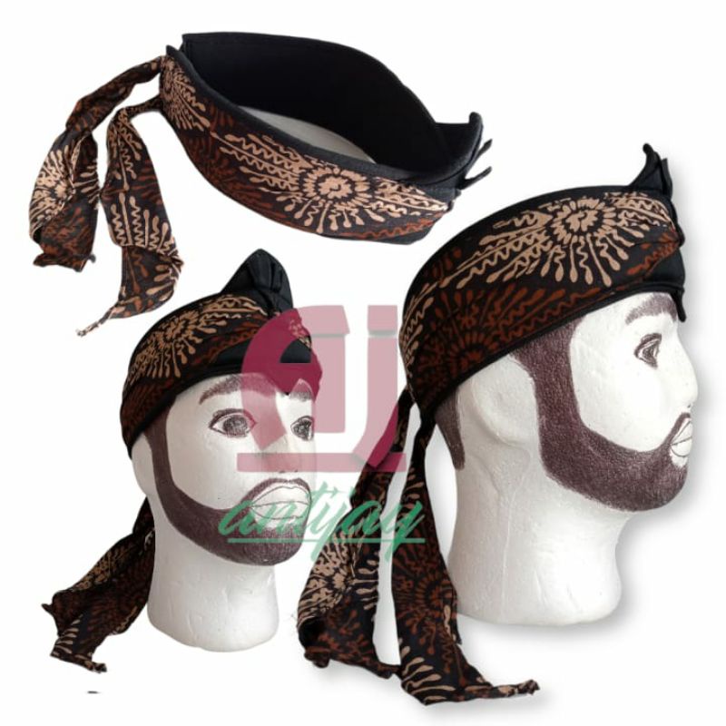 Jual udeng bolong bando terbuka iket kepala ukuran pria dewasa motif ...