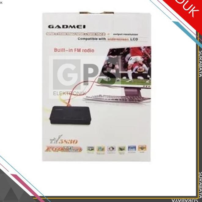 Jual Product TV Tuner Box Gadmei 5830 Converter AV To VGA CRT DLL GPS ...