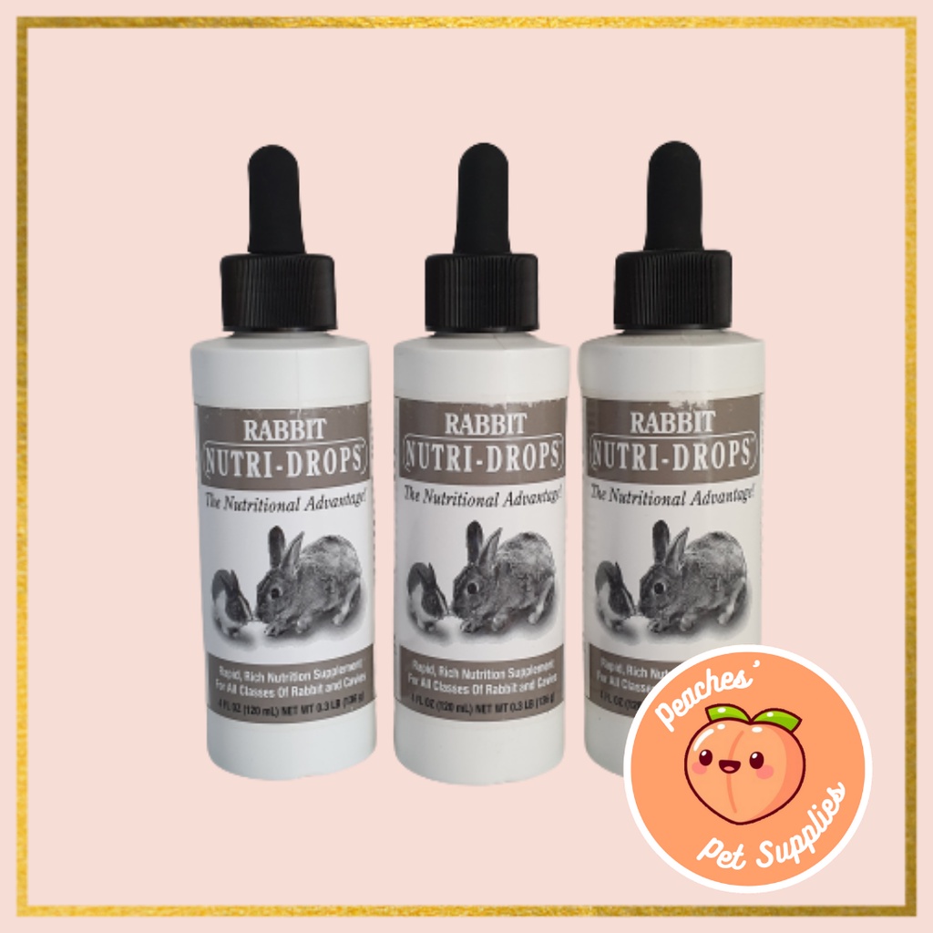 Jual Vitamin - Rabbit Nutri-Drops 120ml Indonesia|Shopee Indonesia