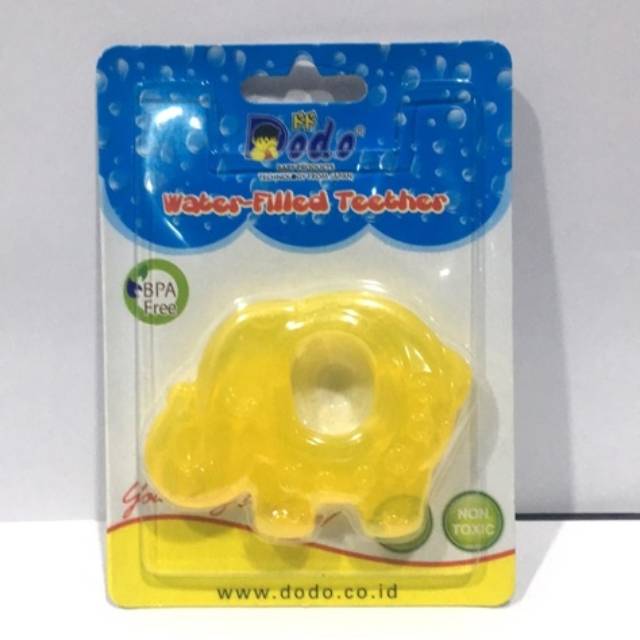 Jual Dodo Water field teether Motif Gajah/GIGITAN BAYI | Shopee Indonesia