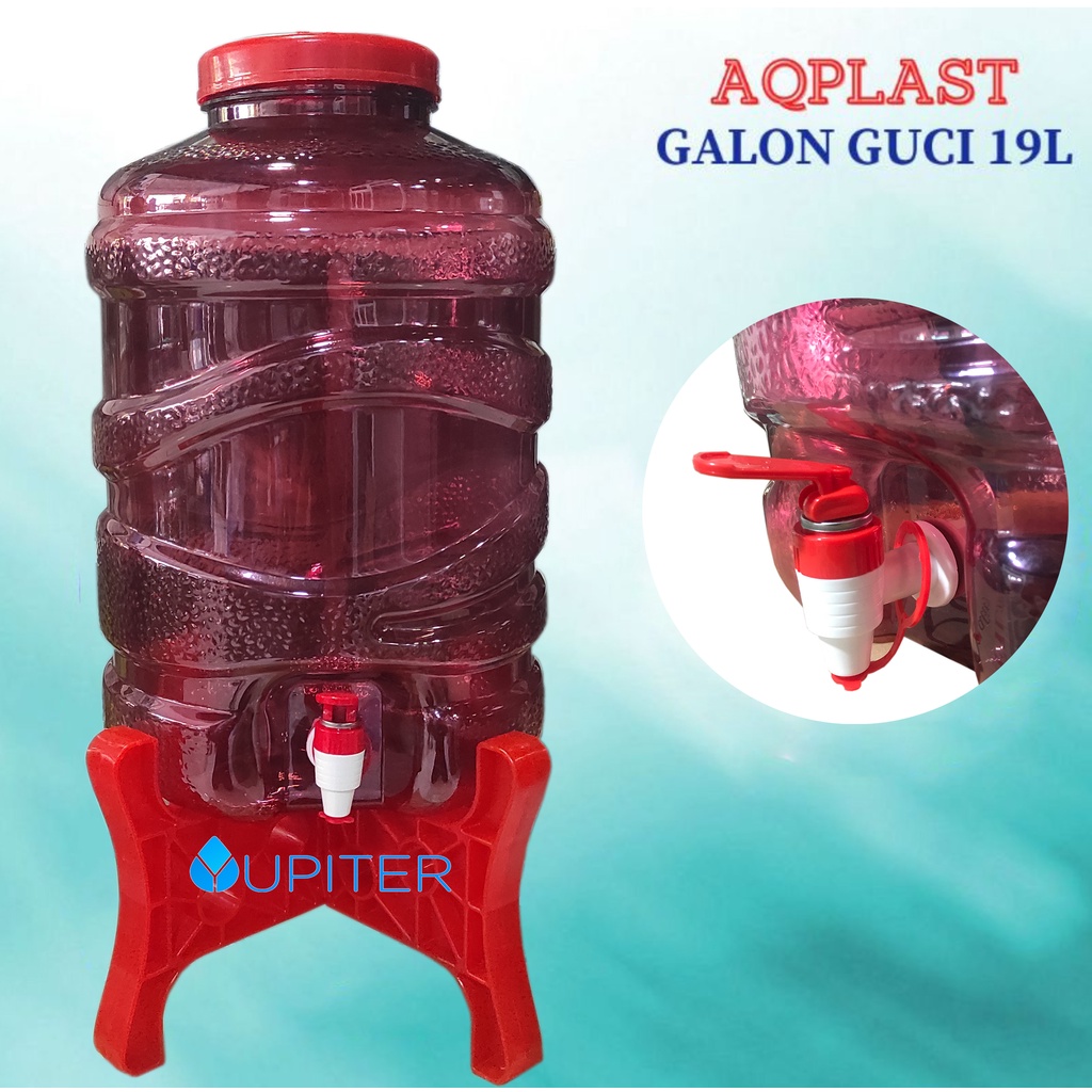 Jual Galon kran 19liter include dengan dudukan | Shopee Indonesia