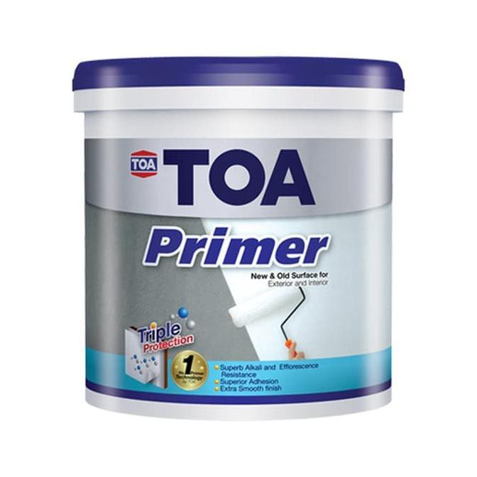 Jual TOA PRIMER CAT DASAR INTERIOR EXTERIOR 2,5L SEALER CAT TEMBOK ...