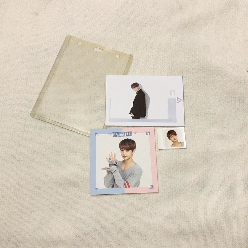 Jual JUN SEVENTEEN Season Greeting 2018 Photocard & Sticker (Jun ...