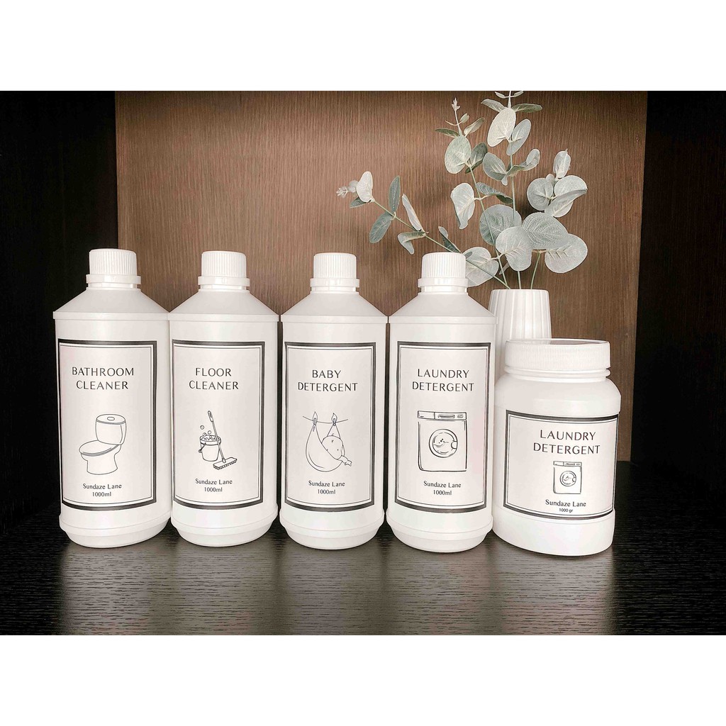 Jual BOTOL SABUN DETERJEN 1000 ML REFILLABLE- MONO ART Indonesia|Shopee ...