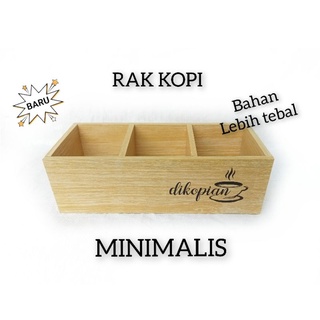 Jual Rak kopi sachet, tempat penyimpanan kopi atau bumbu dapur ...