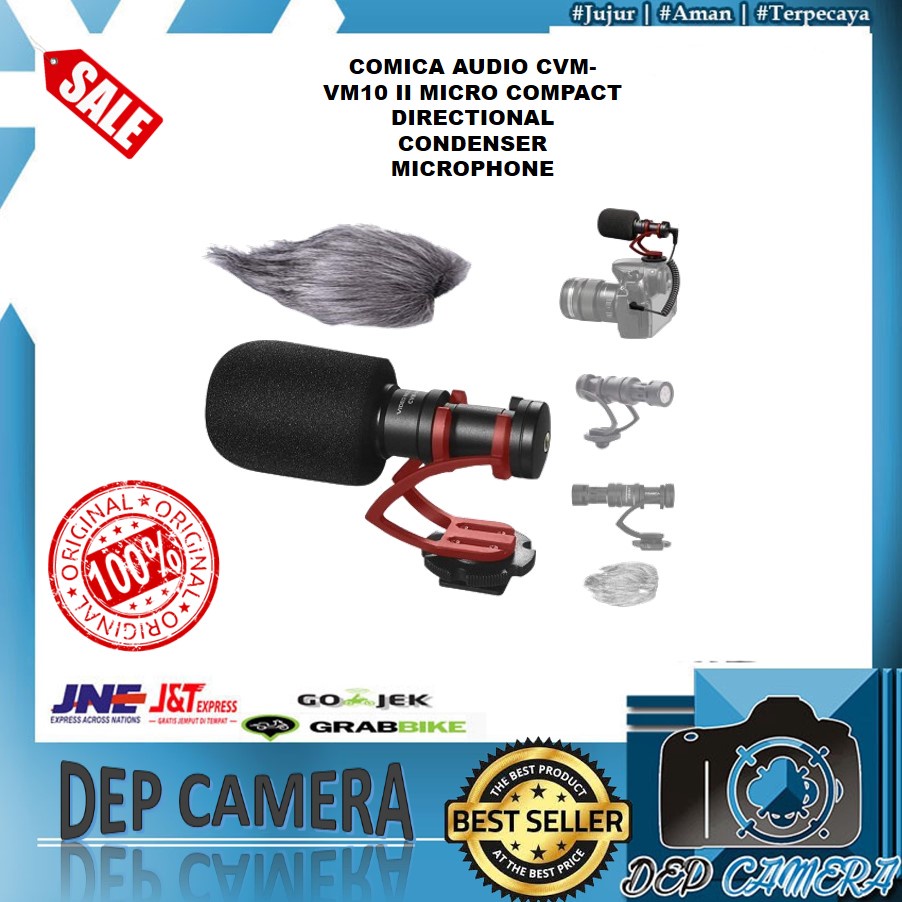 Jual Comica Audio Cvm-Vm10 II Micro Compact Directional Condenser Microphone | Shopee Indonesia