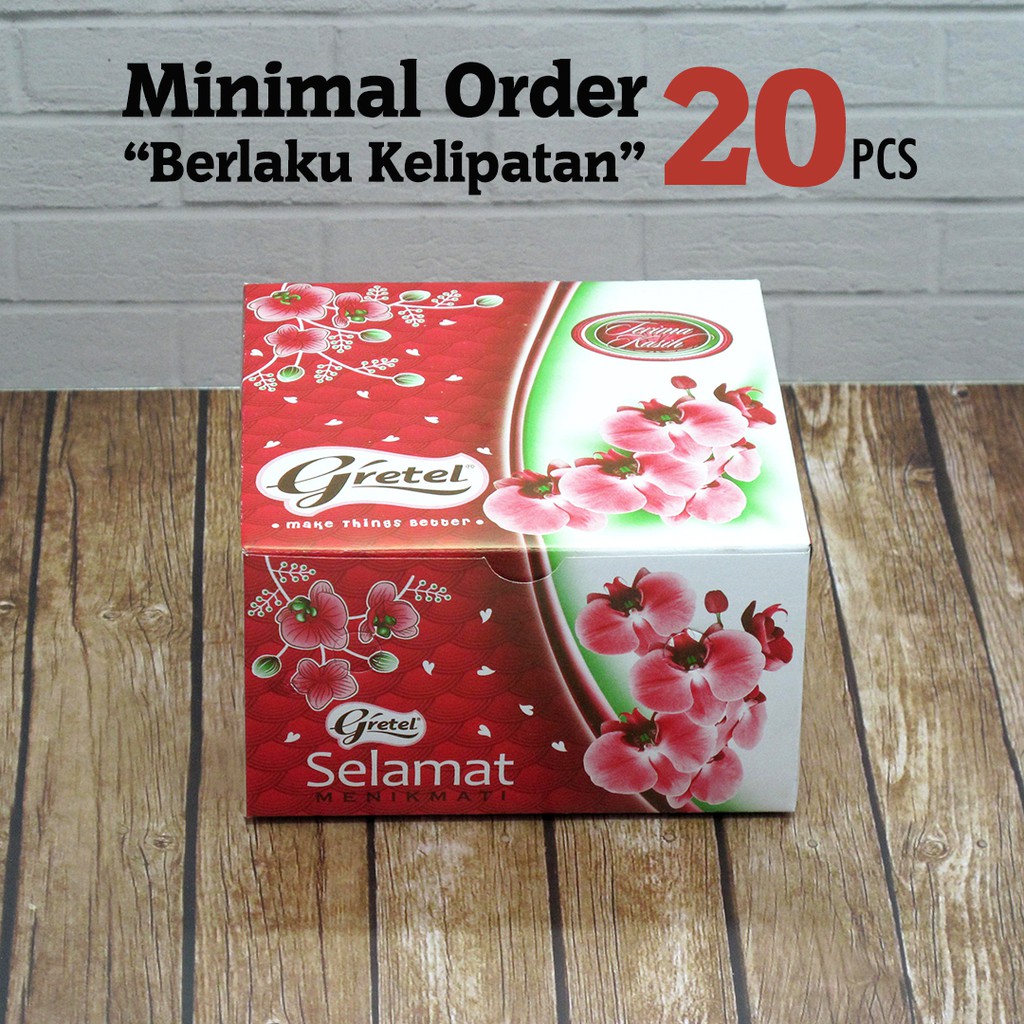 Jual Dus Box Kue / Dus Snack Hansel / Gretel Ukuran 12 x 12 x 7 cm ...