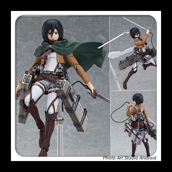 Jual New! Figma 203: Mikasa Ackerman Attack On Titan Action Figure ...