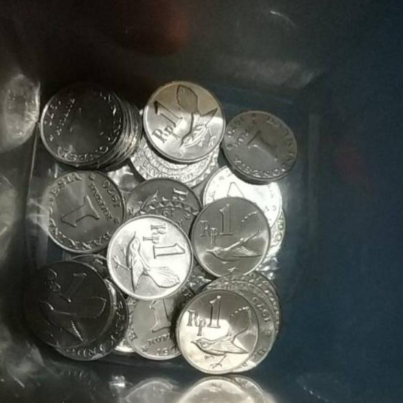 Jual Asli ready (GRESS/BARU) Uang kuno koin 1 rupiah burung tahun 1970 ... Jual Asli ready (GRESS/BARU) Uang kuno koin 1 rupiah burung tahun 1970 ...