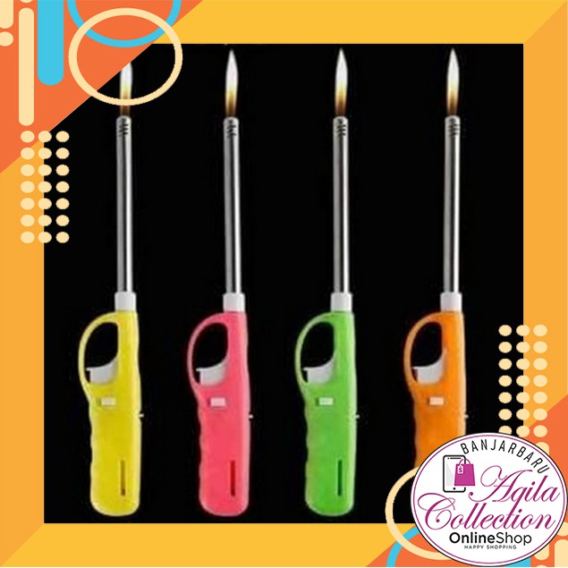 Jual PEMANTIK API PANJANG SERBAGUNA GAS LIGHTER | Shopee Indonesia