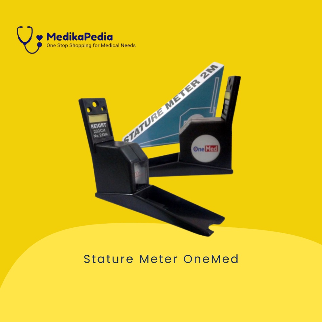 Jual Alat Ukur Tinggi Badan 2M Onemed / Stature Meter 2M One Med ...