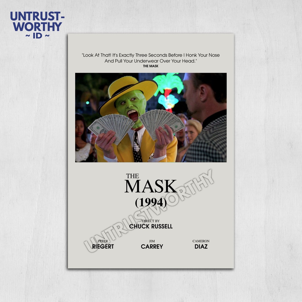 Jual Poster The Mask Film Ukuran A5 | Shopee Indonesia