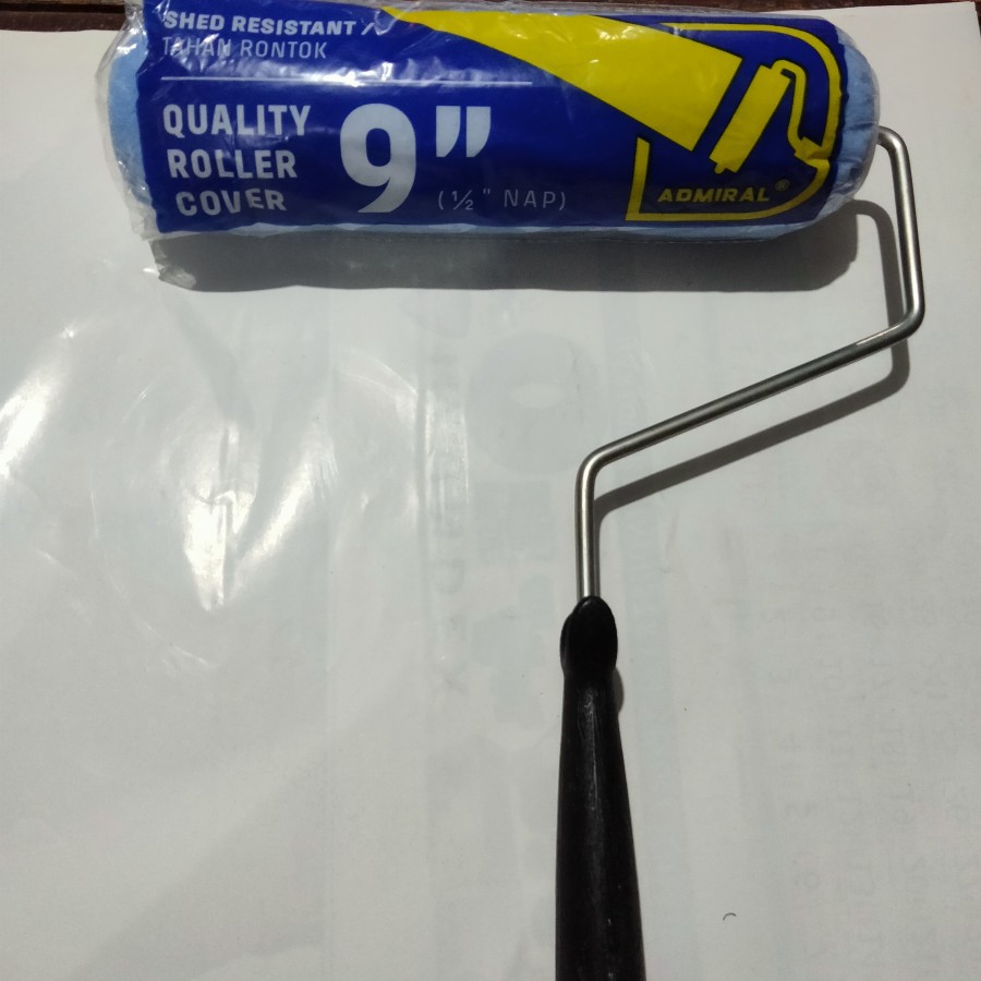 Jual KUAS ROL ADMIRAL 9" INCH ECER - PAINT ROLLER KUAS CAT DINDING ...