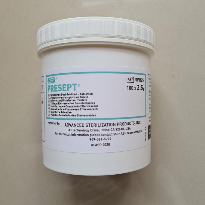 Jual Presept Desinfektan 2.5 Gr / Desinfektan Tablet Isi 100 Tablet ...