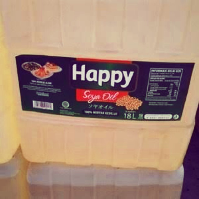 Jual Happy soya oil 18 liter | Shopee Indonesia