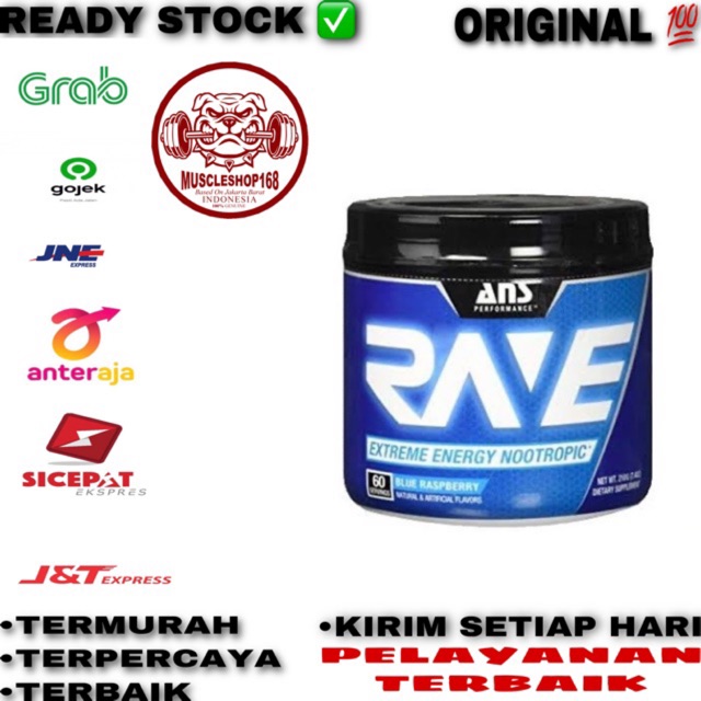 Jual ANS Rave 60 serving ANS Rave 60 serv | Shopee Indonesia