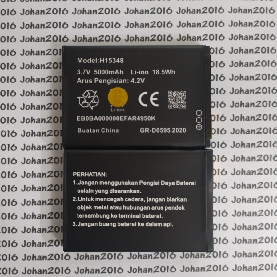 Jual Baterai Original Double Power Modem Andromax Mifi 4G M2Y H15348 ...