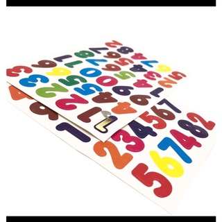 Jual stiker angka untuk belajar anak 1 pcs | Shopee Indonesia