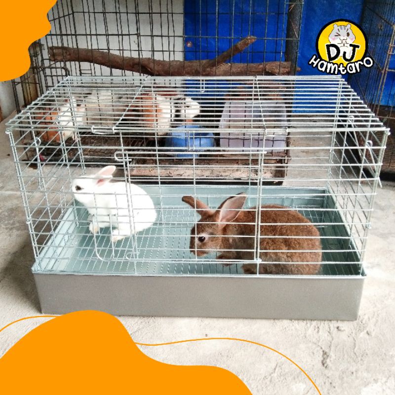Jual KANDANG KELINCI BESI LIPAT | Shopee Indonesia
