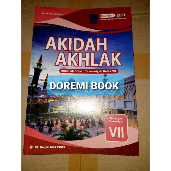 Jual akidah akhlak kelas 7 8 9 VII VIII IX toha putra buku paket akidah akhlak revisi kurikulum ...