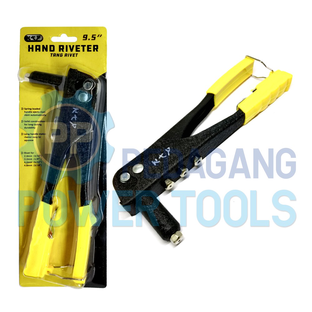 Jual KTP TANG RIVET RIPET ALUMINIUM HAND RIVETER TEMBAKAN PAKU 9.5 INCH ...