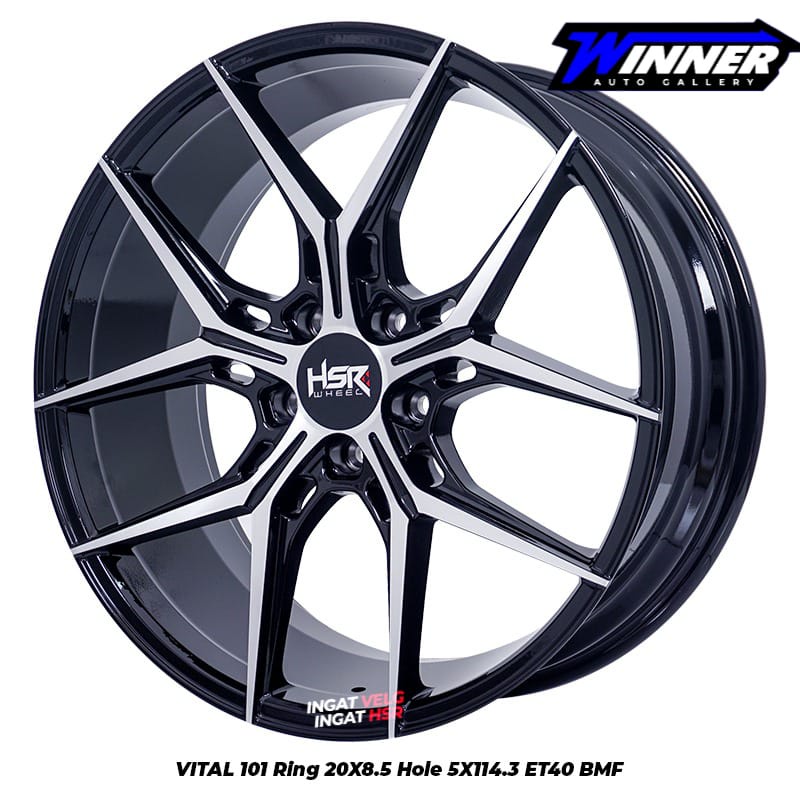 Jual VELG RACING HSR RING 20 FOR KIA SONET CRV JUKE HARRIER - TOKO VELG ...