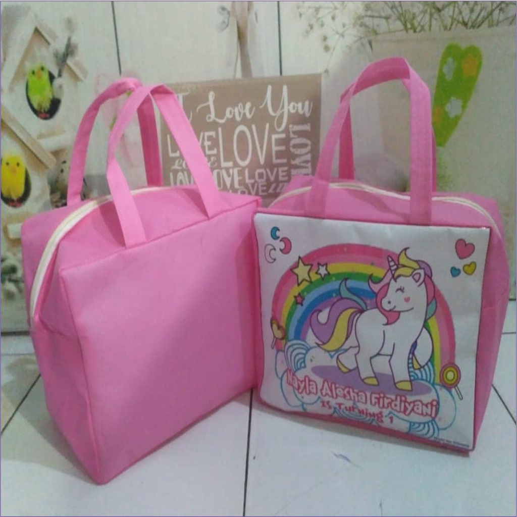 Jual TAS ULTAH / TAS ULANG TAHUN RESLETING / BISA TAMBAH FOTo | Shopee ...