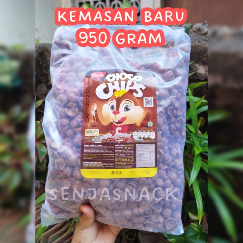 Jual Sereal Sarapan Cokelat Simba Choco Chips Bulky 950gr bukan Koko Crunch Krunch | Shopee ...