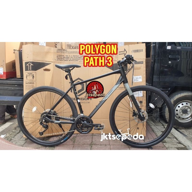 Jual Sepeda Hybrid Urban POLYGON Path 3 | Shopee Indonesia