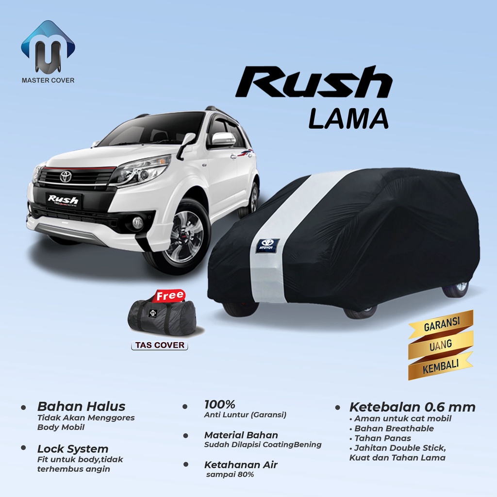 Jual Cover Sarung Mobil Toyota RUSH LAMA 2010 2011 2012 2013 2014 2015 ...