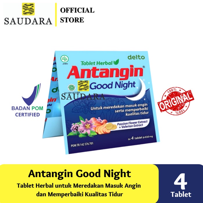Jual Antangin Good Night Tablet (4 Tablet) | Shopee Indonesia