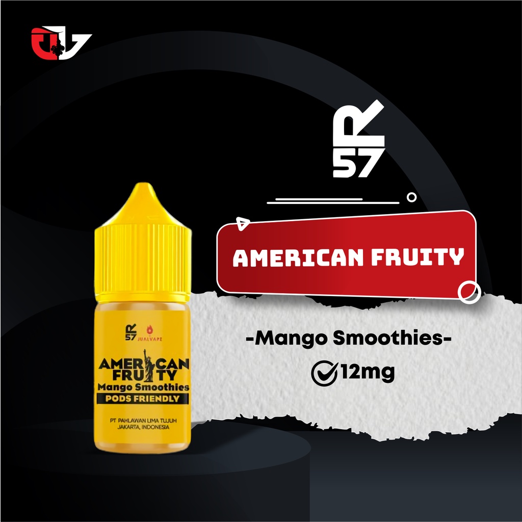 Jual American Fruity Mango Smoothies Pods Friendly 30ml | Shopee Indonesia