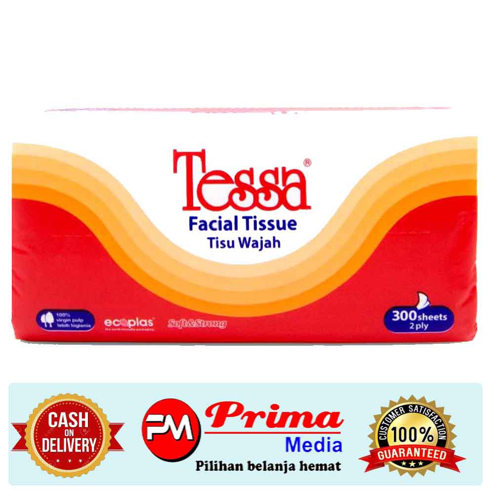 Tessa Facial Tissue 300 Sheet 2ply l TP-04 | Shopee Indonesia