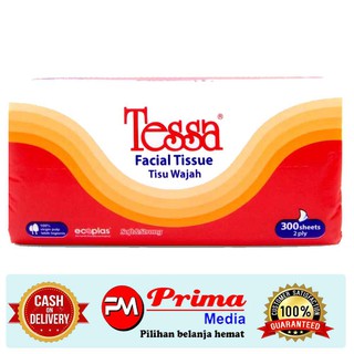 Jual Tessa Facial Tissue 300 Sheet 2ply l TP-04 | Shopee Indonesia