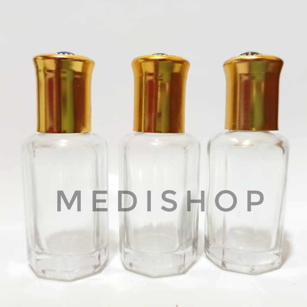 Jual Botol roll on permata - botol parfum kaca - botol bibit parfum ...