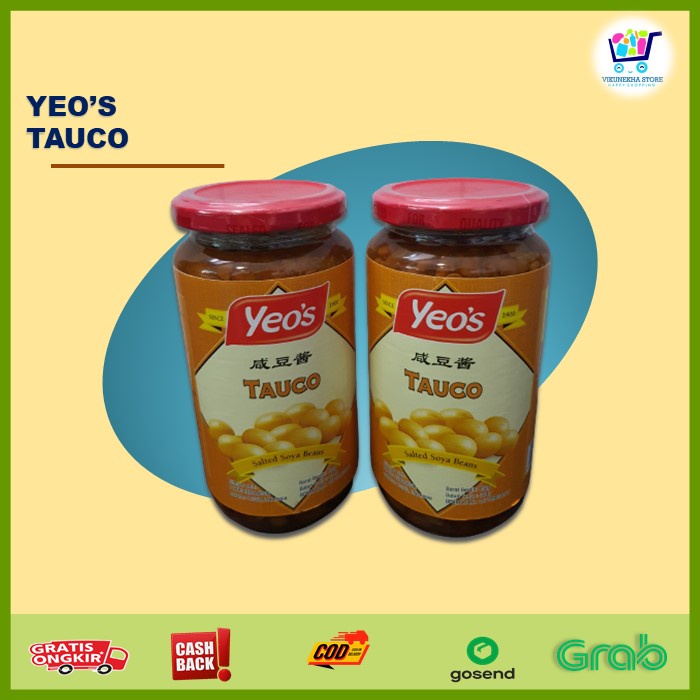 Jual Tauco / tauco yeos / tauco yeo's / salted soya beans - 450gr ...