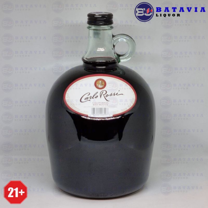Jual Carlo Rossi California Red 3 Liter | Shopee Indonesia