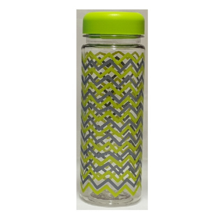 Jual BOTOL MINUM ZIG ZAG 600ML - HIJAUBOTOL MINUM PREMIUM/BOTOL MINUM ...