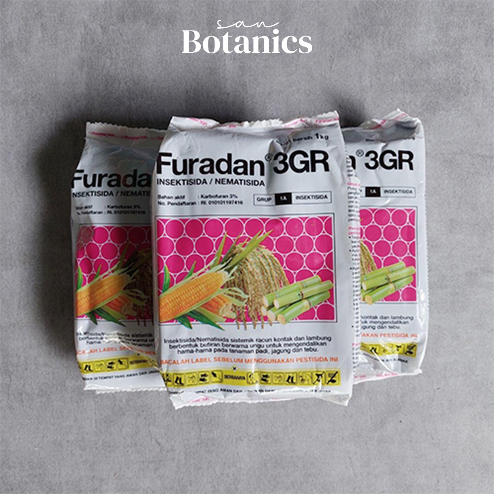 Jual Furadan 3GR Insektisida Nematisida Pengendali Hama Tanaman Dalam ...