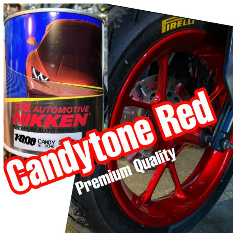 Jual Cat Candy merah/Candytone Red Transparan- NIKKEN PREMIUM Indonesia ...
