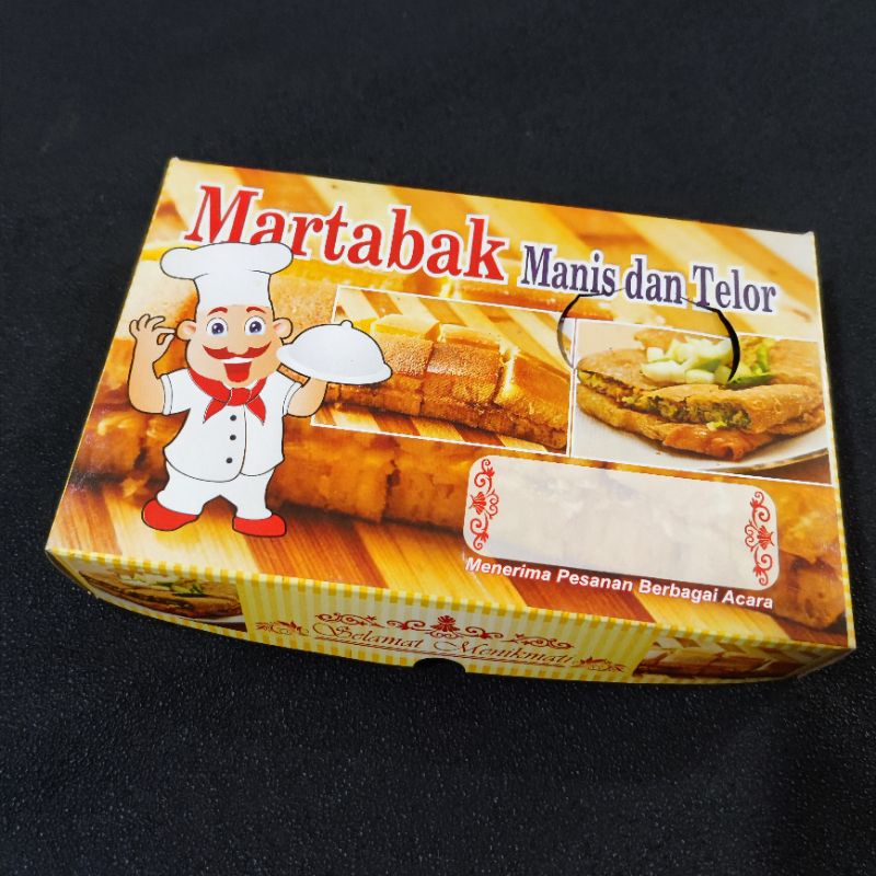 Jual dus kotak martabak 21x13,5cm AJB isi 100 box karton kardus ...