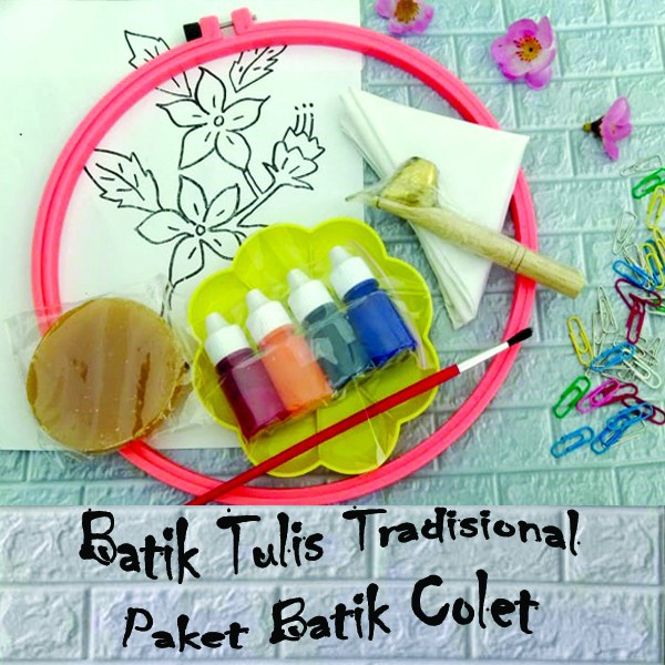 Jual Paket Alat dan Bahan Batik Tulis Tradisional Sampai Colet Lengkap ...