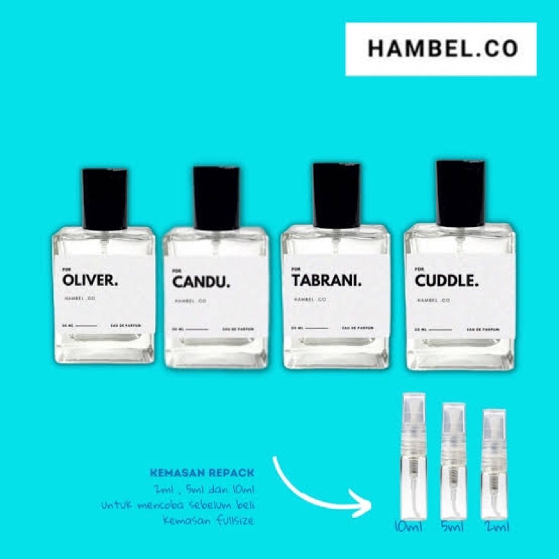 Jual Share In Jare Decant Parfum Hambel Candu Cuddle Tabrani Oliver ...