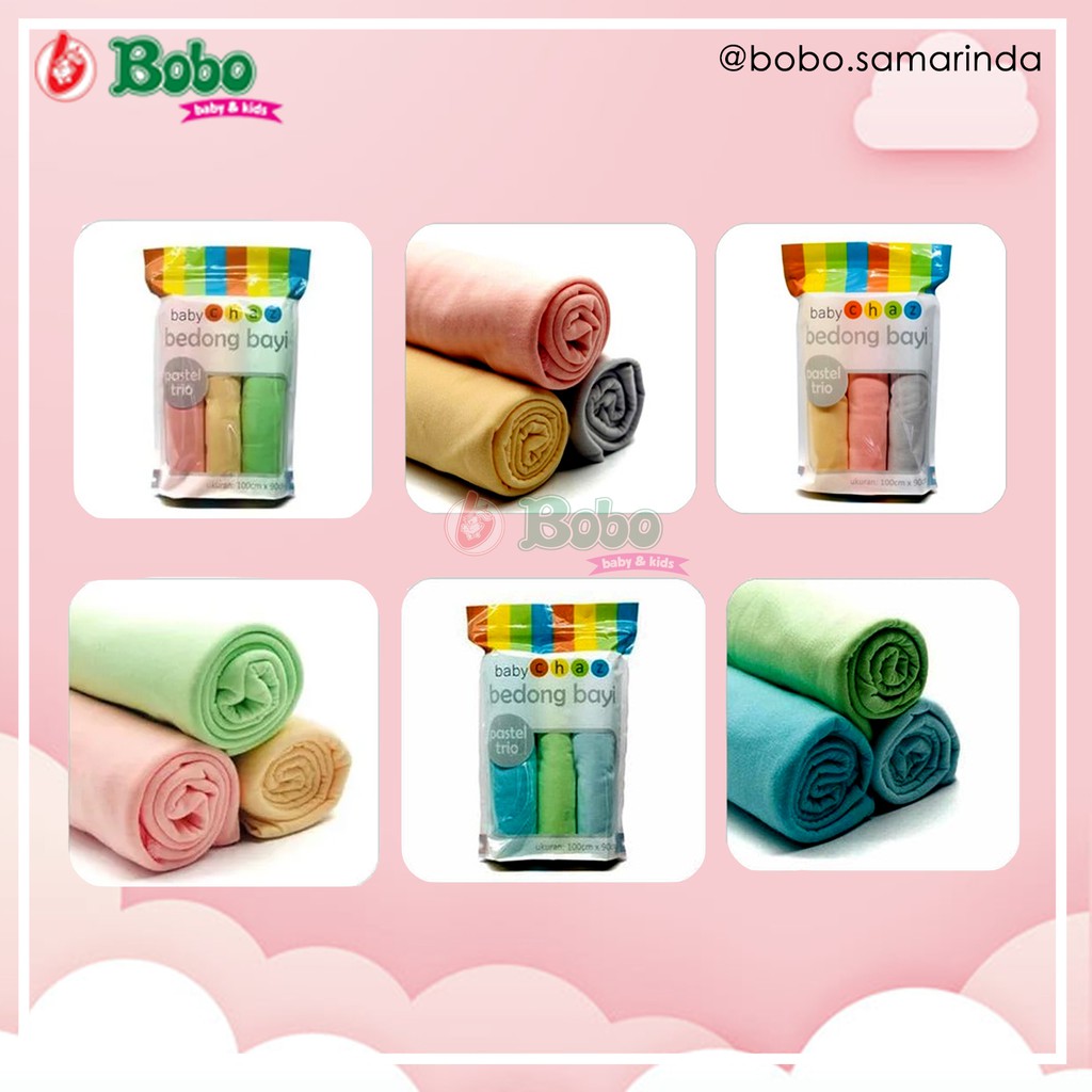 Jual BABY CHAZ BEDONG PASTEL TRIO | Shopee Indonesia